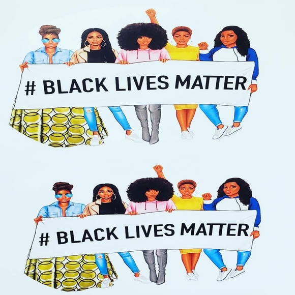 Party Supplies | Black Lives Matter Vinyl Xl Sticker Stickers Blm ...